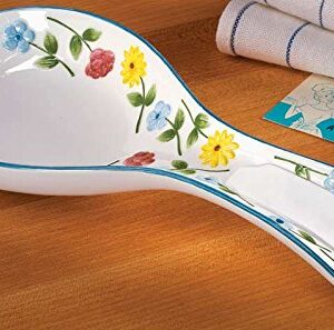 Pers Floral Spoon Rest