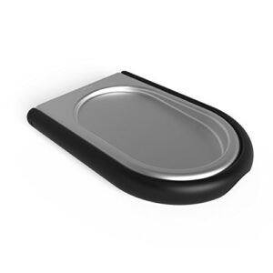 Umbra Laydle Spoon and Utensil Rest, Black/Nickel -