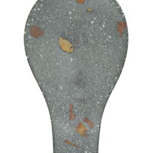 Alchemade Large Grey Terrazzo Spoon Rest - Stylish Terrazzo Aesthetic Cooking Spoon Holder In A Modern, Contemporary And Mid-century Style For Your Home