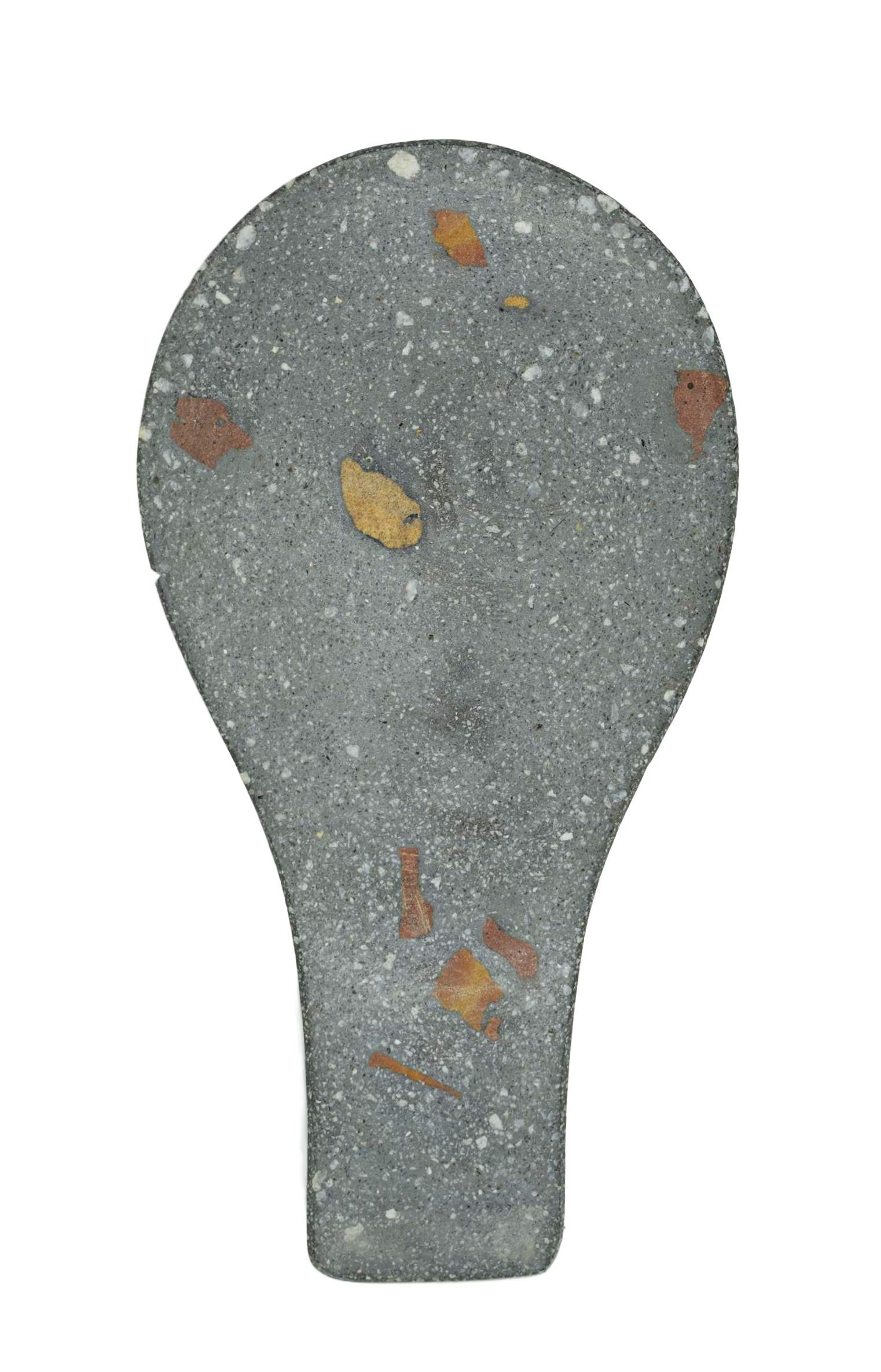 Alchemade Large Grey Terrazzo Spoon Rest - Stylish Terrazzo Aesthetic Cooking Spoon Holder In A Modern, Contemporary And Mid-century Style For Your Home