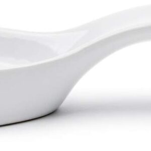 Fox Run Mason Jar Spoon Rest, 7.75 x 2.75 x 1.5 inches, White