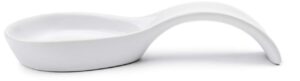 fox run mason jar spoon rest, 7.75 x 2.75 x 1.5 inches, white