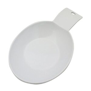 range kleen , white melamine spoon rest, 8 by 4.5-inch