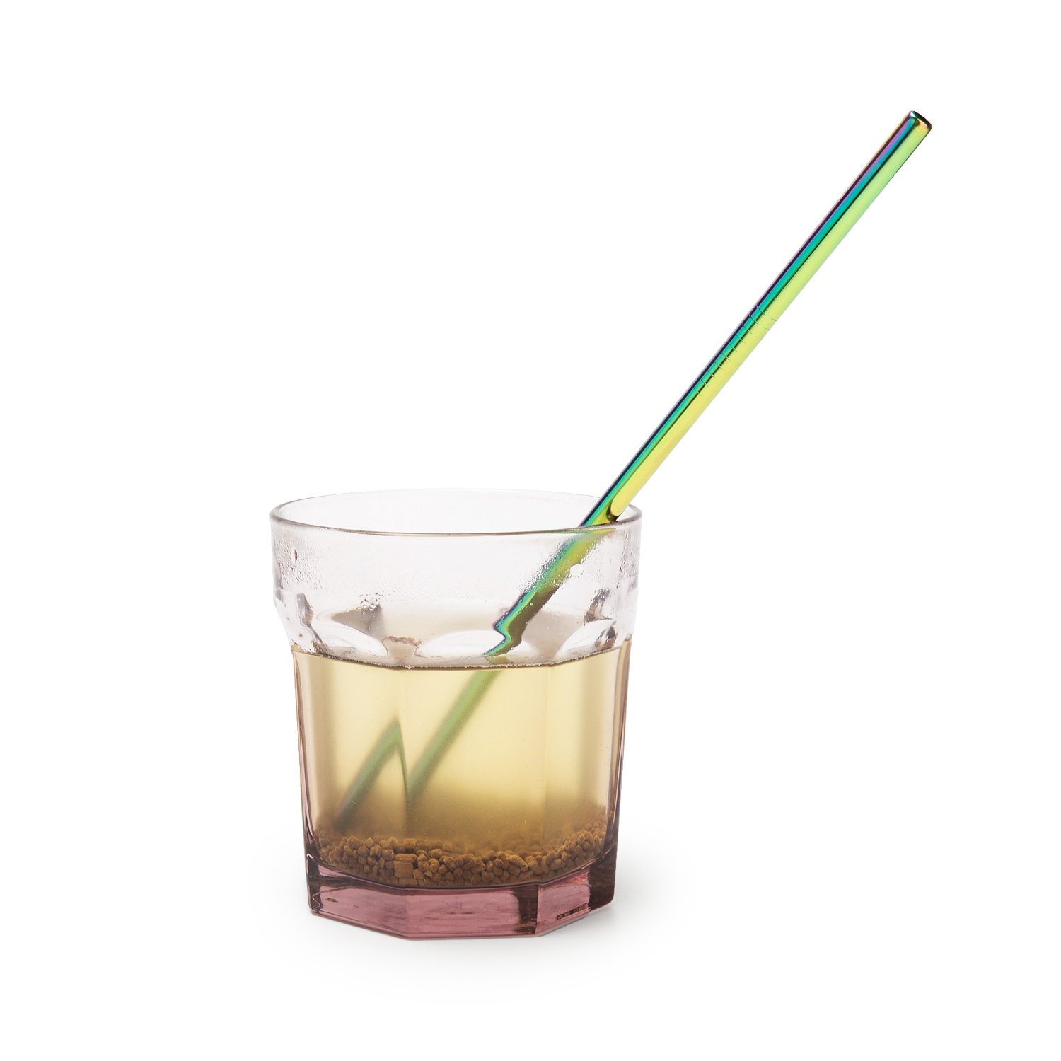 Stainless Steel Straws Iridescence Colors, Fits 30 oz Tumbler, Extra Long Reusable Ecofriendly (30oz, Straight)