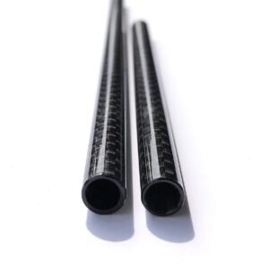 Carbon Fiber Reusable Drinking Straws - Tall | 4 Pack