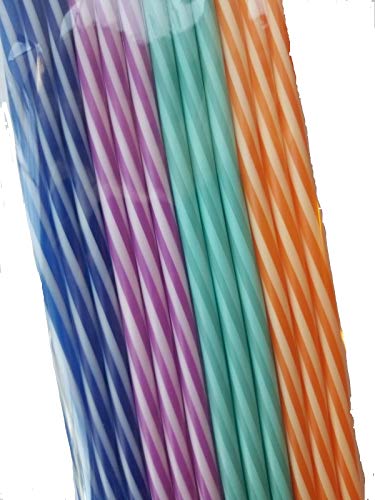 The Pioneer Woman Reusable Plastic Straws (12 Pieces)