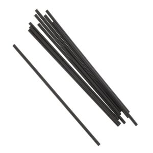 Royal 5" Black Sip Straw, Package of 1000