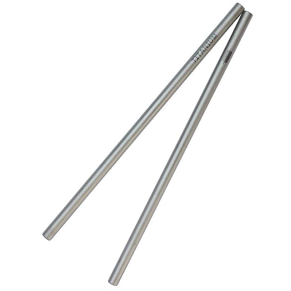 Vargo Titanium Straw (2 Pack) - Lightweight, Durable, and Reusable Drinking Straw