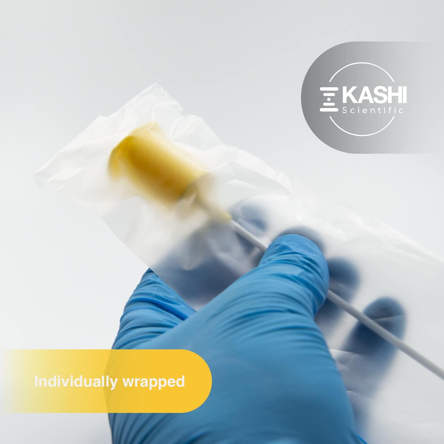 Kashi Scientific Urine Transfer Straw - Urine Collector Device for Vacuum Tubes and Cups - Individually Wrapped - Sterile -100/pack