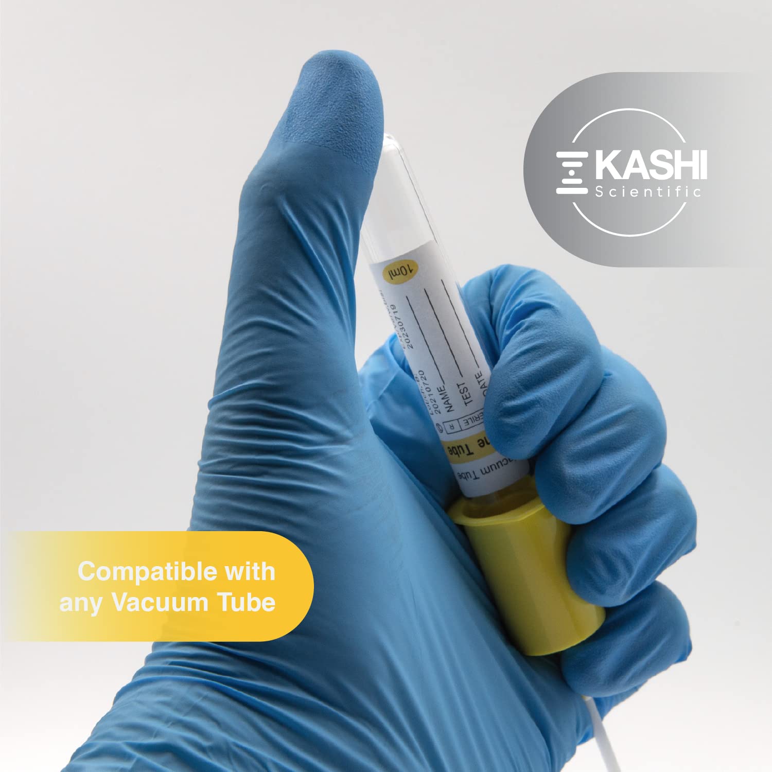 Kashi Scientific Urine Transfer Straw - Urine Collector Device for Vacuum Tubes and Cups - Individually Wrapped - Sterile -100/pack