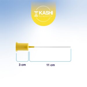 Kashi Scientific Urine Transfer Straw - Urine Collector Device for Vacuum Tubes and Cups - Individually Wrapped - Sterile -100/pack