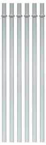 southern homewares acrylic drinking straws, set of 6 - fits 10oz, 12oz, 16oz, 20oz tervis tumbler replacements