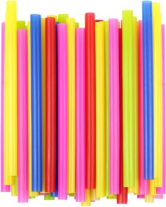 extra large milkshake straws 1/2 inch wide 8 1/2 inch long (50)