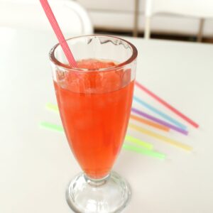 Rainbow Reusable 8 Inch Straws