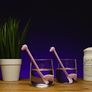 Paladone Unicorn Straws - Reusable Plastic Straws - Set of 2