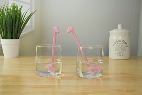 Paladone Unicorn Straws - Reusable Plastic Straws - Set of 2