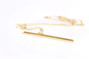 oovo straw vocal training and therapy tool (gold vermeil)