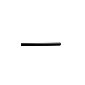 cell-o-core bs515l black 5.75" unwrapped straws - 2500 / cs