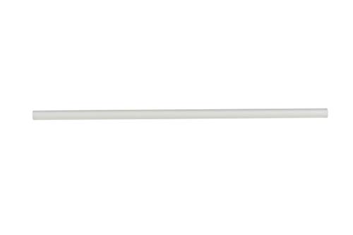 Karat Earth KE-C9300W 7.75" Paper Wrapped Jumbo Paper Straw (5mm) - White (2,000 ct)