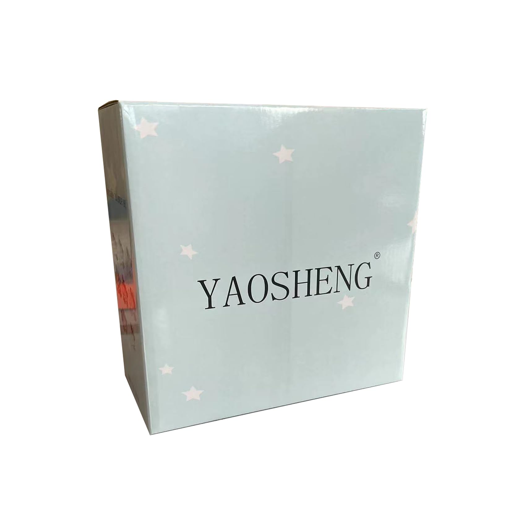 YAOSHENG 100PCS Disposable plastic table ​plate for Party Supplies,Holiday,Easter,Cake.