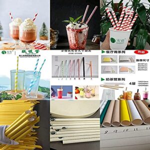 100 packs of gold mixed paper straws biodegradable drink milkshake juice smoothies coffee cocktail drinks birthday baby shower wedding party Wedding bar supplies decor