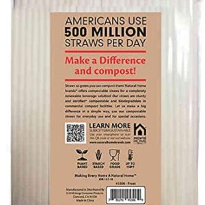 100 Compostable Straws (100)