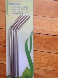 norwex stainless steel drinking straws