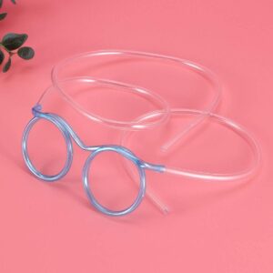 10pcs Kids Straws Straw Glasses Kids Eyeglasses Straws Straw Eyeglasses Party Drinking Straw Kids Drinking Straw Automatic Child