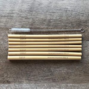 Natural Bamboo Straws (6)