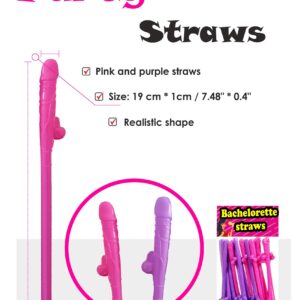 Bachelorette Party Straws Naughty