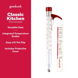 GoodCook Classic Candy / Deep Fry Thermometer, red