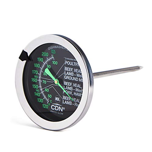 CDN ProAccurate Oven Thermometer, Pack of 1, Black