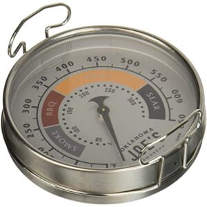 Oklahoma Joe's 5426271R06 Surface Temperature Gauges, Silver