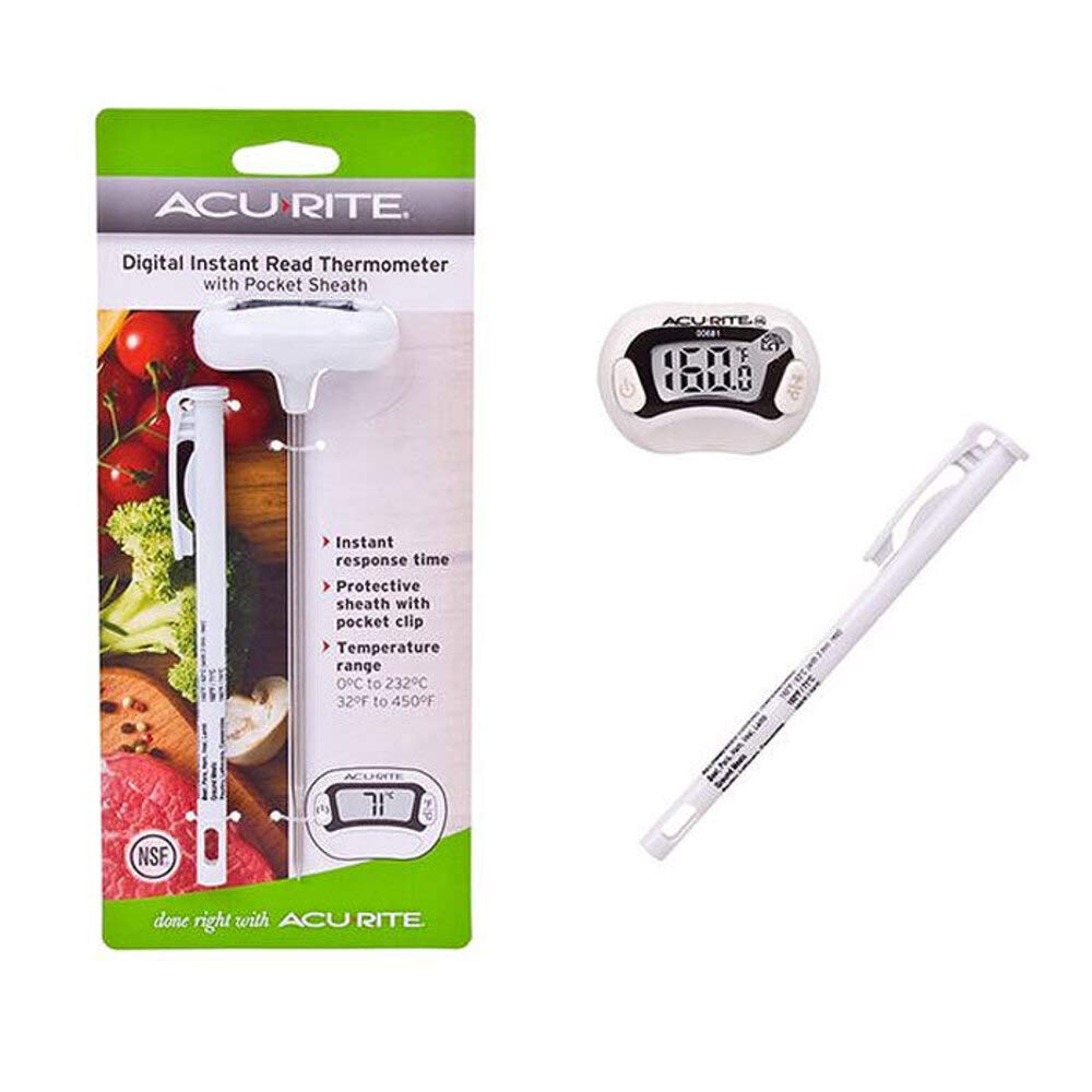 Chaney Acu-Rite Digital Instant Read Thermometer, 00681