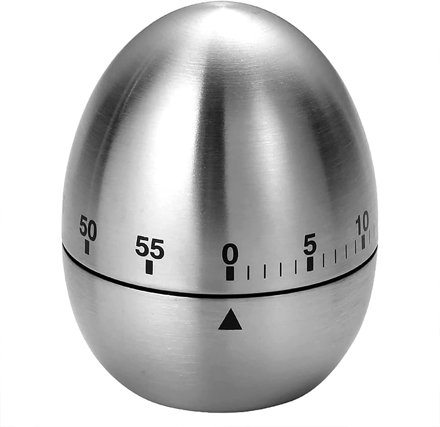 Kitchen Egg Timers for Boiling Eggs Mechanical Kitchen Timer Rotating Alarm with 60 Minutes Stainless Steel Visual Countdow Waterproof Timer for Cooking Exercise Learning Cosmetic Applications Baking