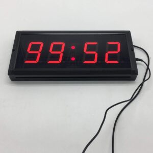 BTBSIGN 3'' Countdown Timer with Wired Button and Remote Drone Racing