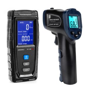 erickhill emf meter rt-100 and infrared thermometer rook400 and meat thermometer