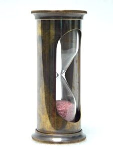 meridian nauticals brass sand timer nautical vintage antique item replica hour glass maritime item