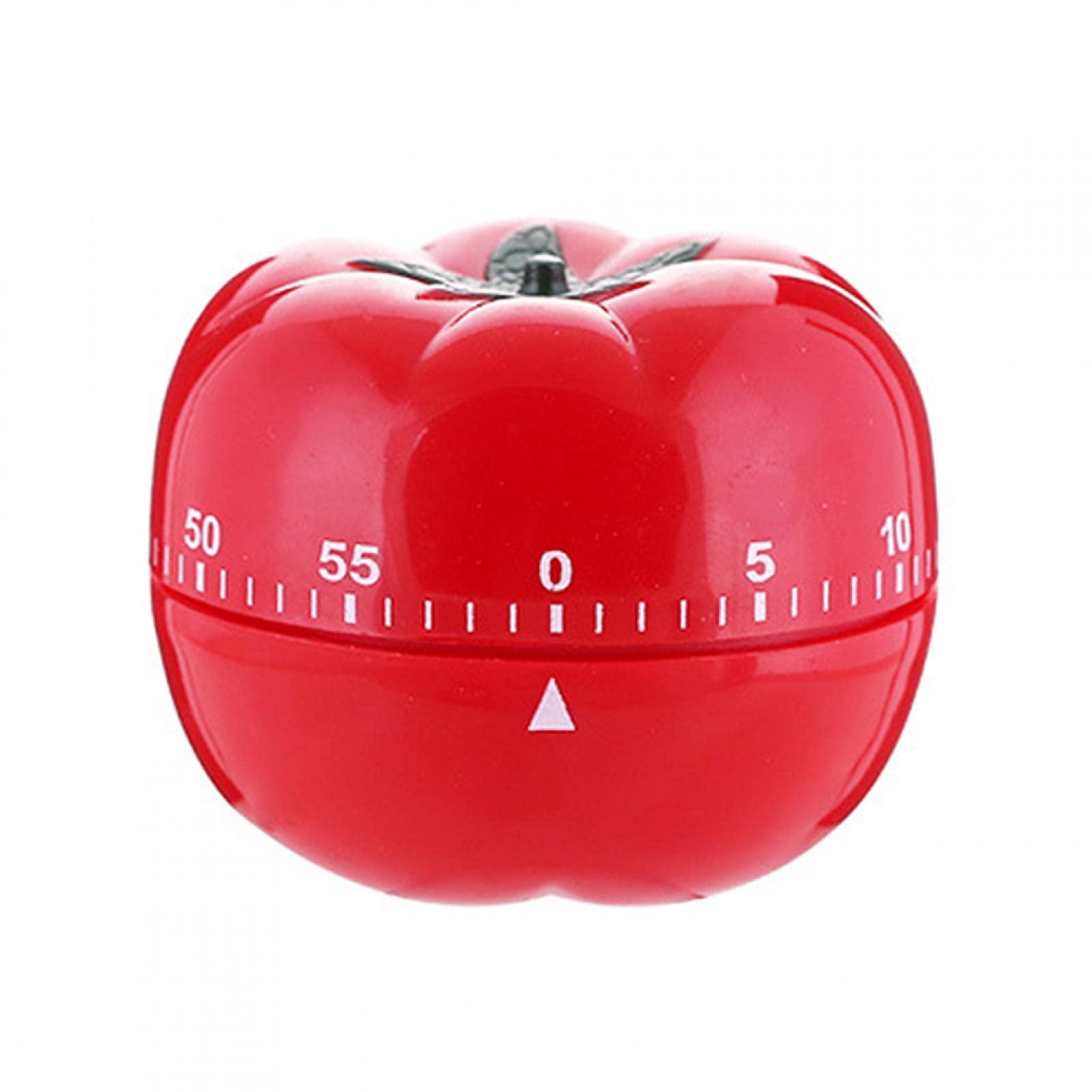 1Pcs Kitchen Timer 60 Minutes Timer, 360 Degree Rotating Tomato Shaped Alarm Timer, Creative Kitchen Cooking Timer Clock, Portable Loud Alarm Counters Reminder for Home Cooking Baking Exercising Games