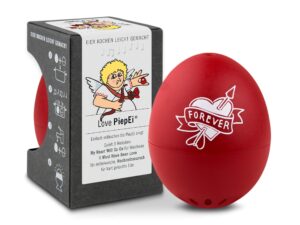 love beepegg – egg timer for boiling eggs – musical egg cooker for soft, medium, hard boiled eggs – food safe – singing floating egg timer – egg cooker for 3 levels of doneness - brainstream