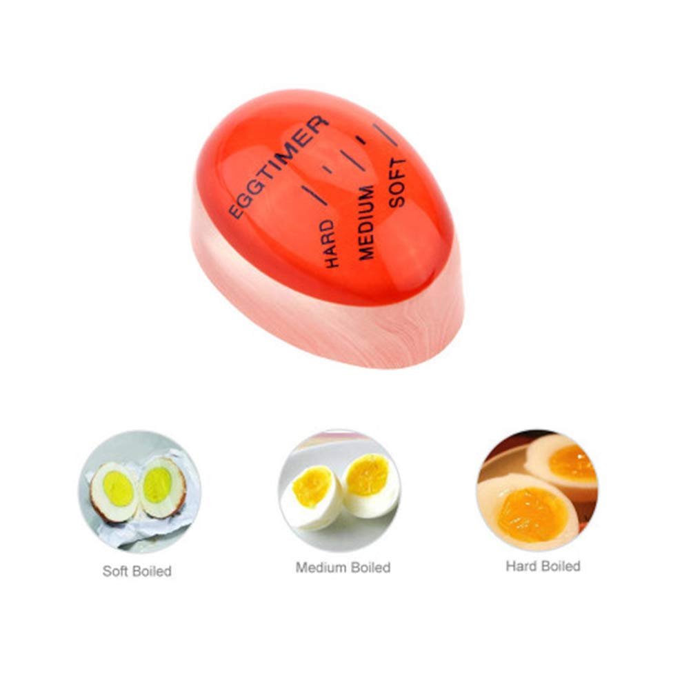 Egg Timer, Hard and Soft Boiled Color Changing Indicator, Colour Changing Boiled EggTimer, Nice Egg Timer, Boiled Egg Timer