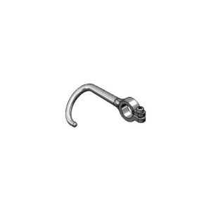 t&s brass 004r finger hook assembly, chrome