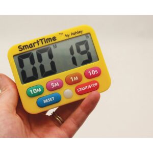 Ashley Productions SmartTime Digital Timer, Yellow (ASH50106)