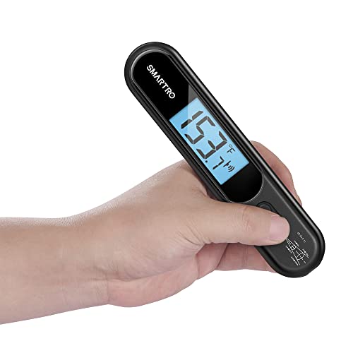 SMARTRO ST49 IR 2-in-1 Instant Meat Thermometer Infrared Thermometer for Cooking Food Grilling BBQ Kitchen Candy