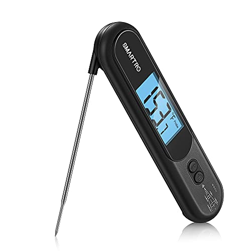 SMARTRO ST49 IR 2-in-1 Instant Meat Thermometer Infrared Thermometer for Cooking Food Grilling BBQ Kitchen Candy