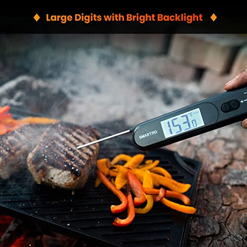 SMARTRO ST49 IR 2-in-1 Instant Meat Thermometer Infrared Thermometer for Cooking Food Grilling BBQ Kitchen Candy