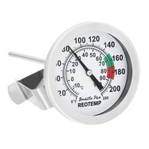 reotemp k83c1 barista pro milk frothing coffee thermometer (5 in stem)