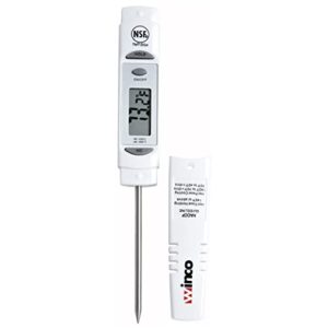 winco 450 f digital thermometer, white, 9.6 l x (81199)