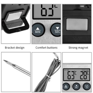 Meat Thermometer Digital for Cooking Precise Oven Temperatures - Accurate Food Thermometer Design