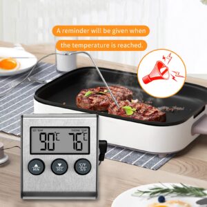 Meat Thermometer Digital for Cooking Precise Oven Temperatures - Accurate Food Thermometer Design